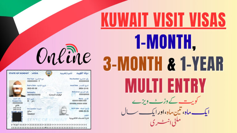 Kuwait Visit Visas – 1-month, 3-month & 1-year multi entry Kuwait Visit ...