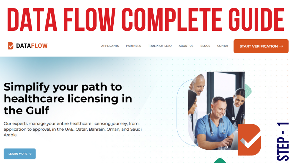 How to Complete DataFlow Process for Saudi Commission for Health ...