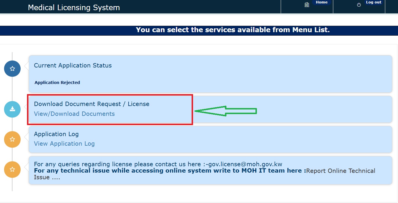 How to Apply MOH Kuwait Medical License