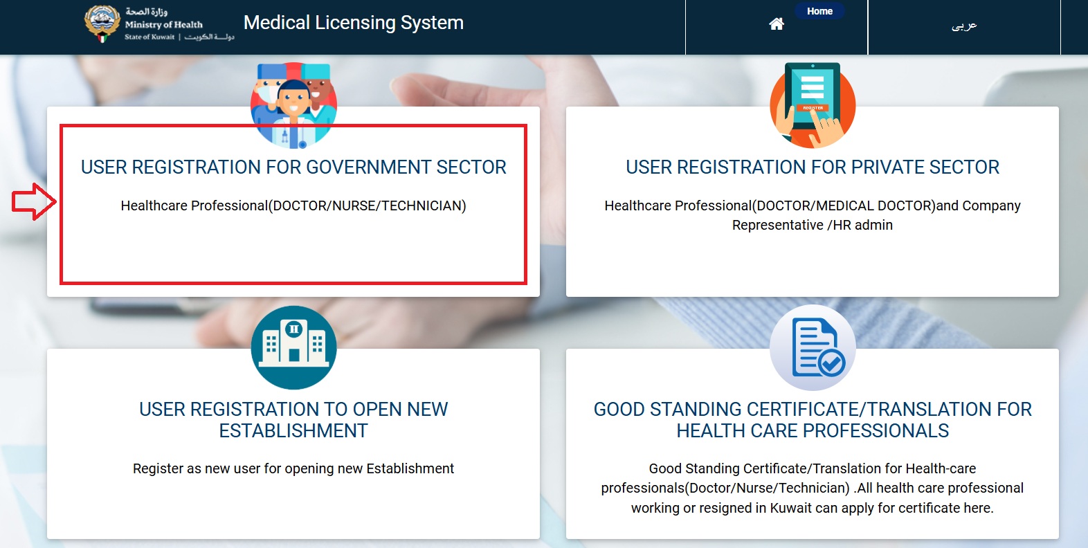 How to Apply MOH Kuwait Medical License